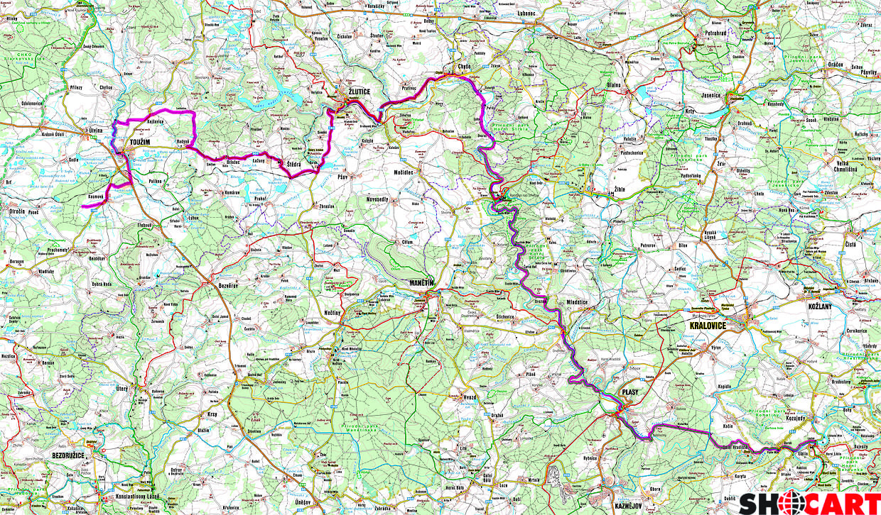 Etapový běžecký závod který tě poznamená: Trasa